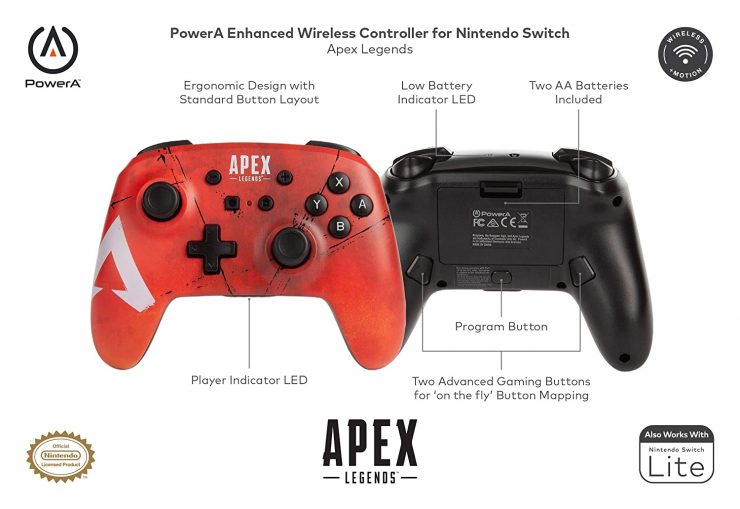 Apex Legends Themed PowerA Controller for Switch Incoming - Nintendo Link